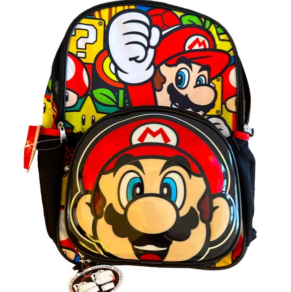 Nintendo | Accessories | Super Mario Backpack Lunch Bag Accessory ...